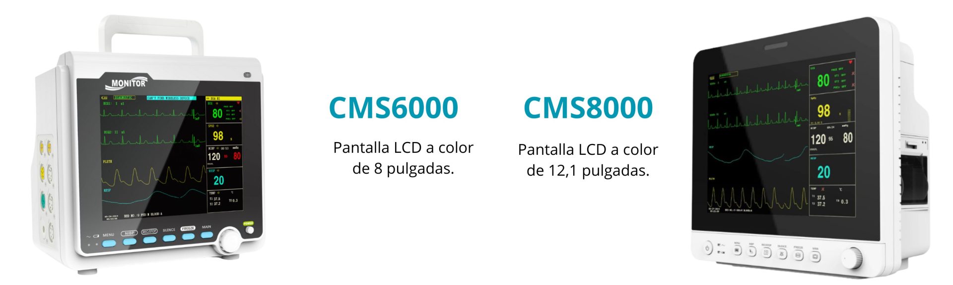 Monitor Multiparámetros (CMS6000/8000) Series - CONTEC - Healthcorp