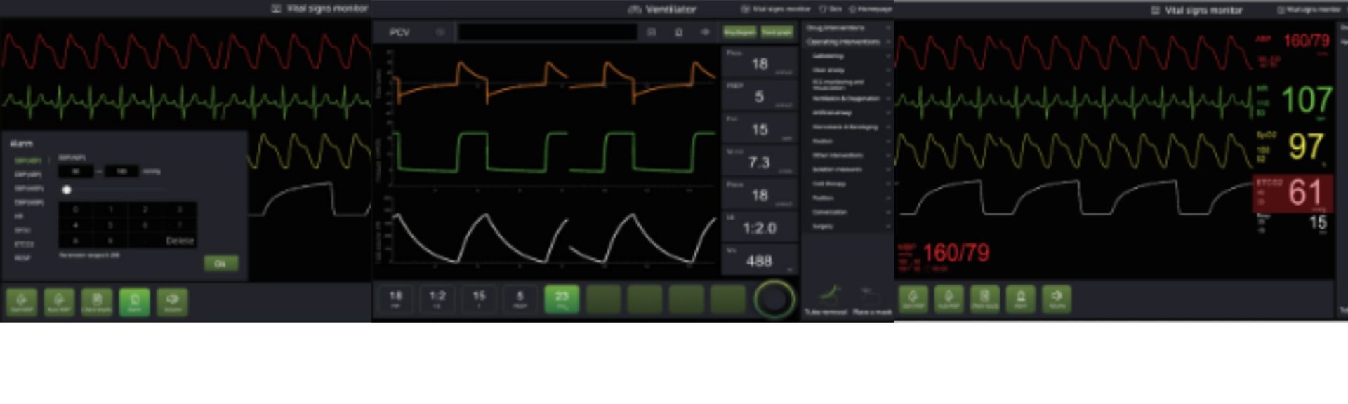 Sistema de entrenamiento virtual de ventilación TYE6039 - Healthcorp